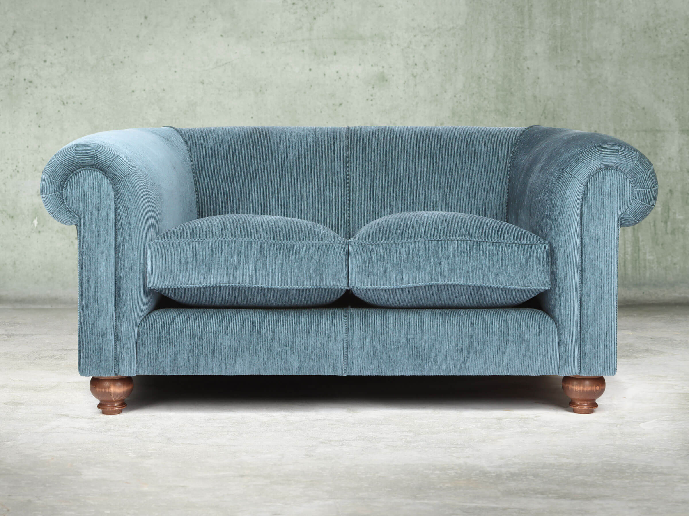 Compact Fabric Chesterfield Sofa | Simply Chesterfields Simple Quality